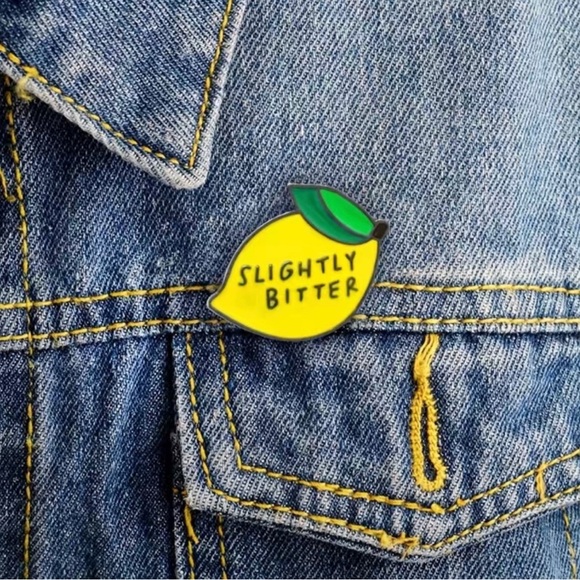 Jewelry | New Slightly Bitter Enamel Flare Pin | Poshmark